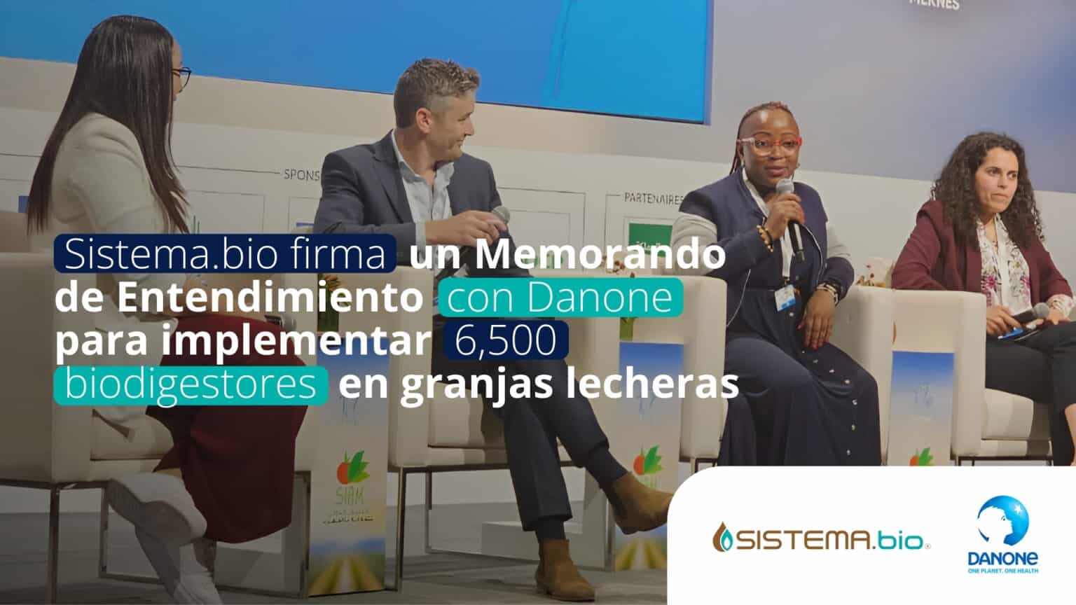 Sistema.bio firma un Memorando de Entendimiento con Danone para ...