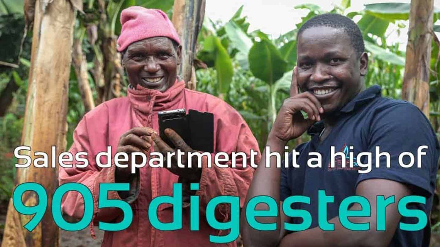 Sistema.bio sales achievements in Kenya : Sistema.bio